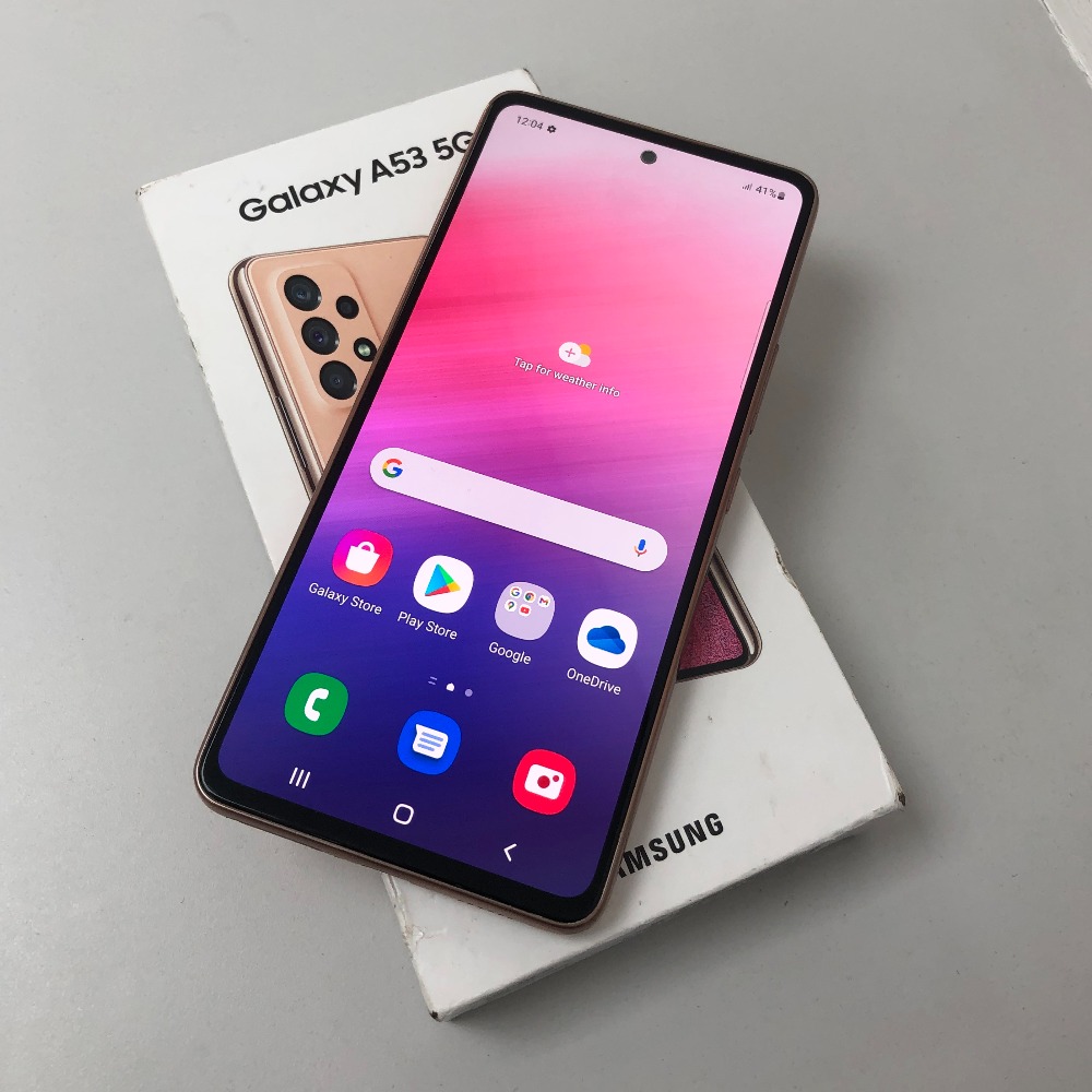 Pre-owned Samsung Galaxy A53 5G Dual Sim (6GB+128GB) Awesome Peach ...